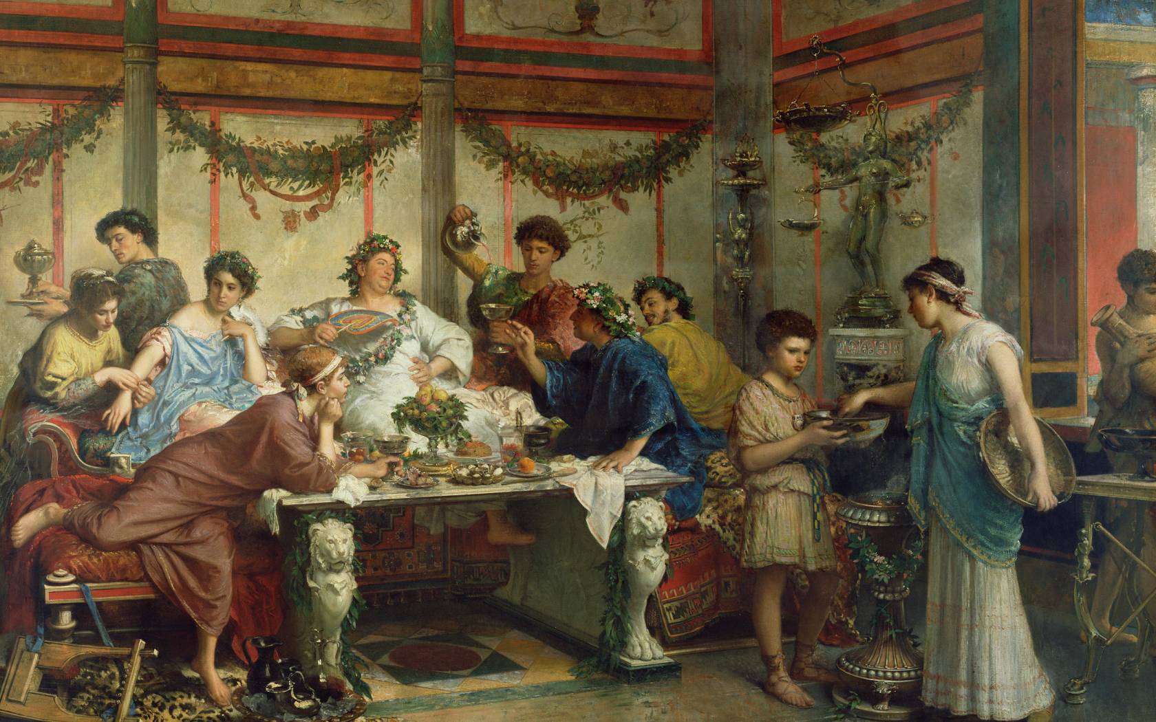 A Roman Feast - Engelsberg ideas