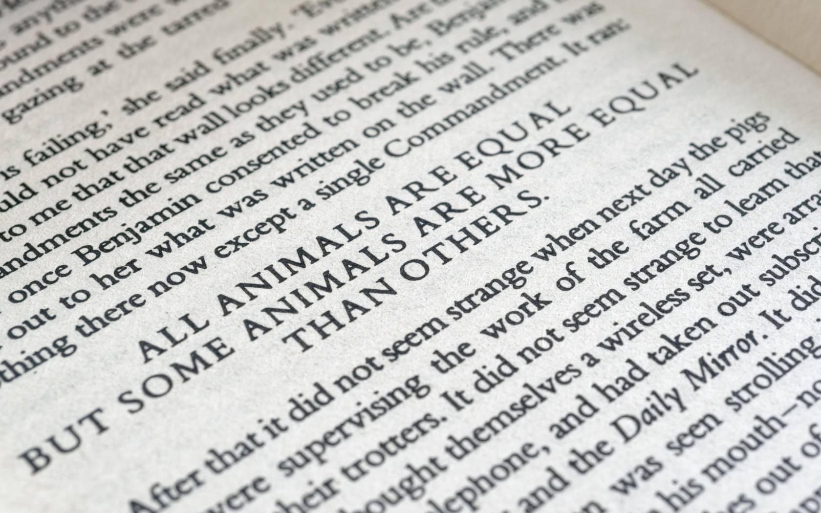 Animal Farm, Orwell's true masterpiece - Engelsberg ideas